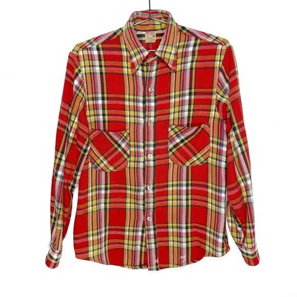 Big Mac | Shirts | Vintage Jcpenny Big Mac Mens Plaid Flannel Long ...
